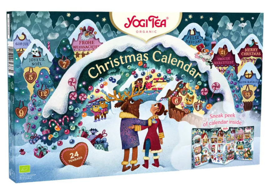 Yogi Tea Advent Calendar - Χριστουγεννιάτικο Ημερολόγιο Τσάι ...
